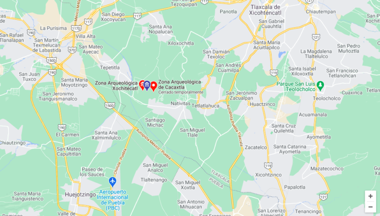 Date una vuelta por la Zona Arqueológica de Cacaxtla - Xochitécatl ...