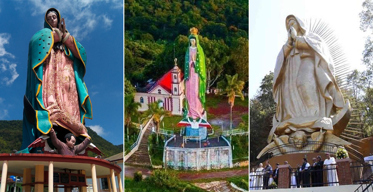 En México hay tres vírgenes monumentales, te las presentamos - Turismo ...